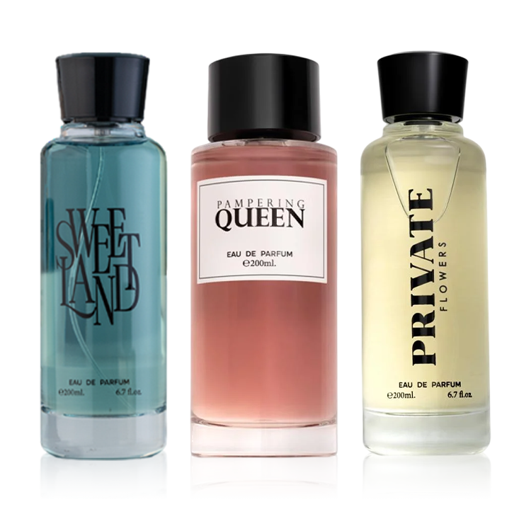 Alezz Oud Pampering Queen Perfume Set - 200 ml x 3