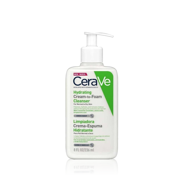 CeraVe Hydrating Cream to Foam Cleanser - 236 ml