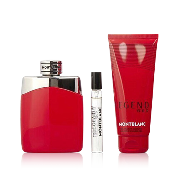 Mont Blanc Legend Gift Set (EDP 100 ml + EDP 7.5 ml + Shower Gel 100 ml)