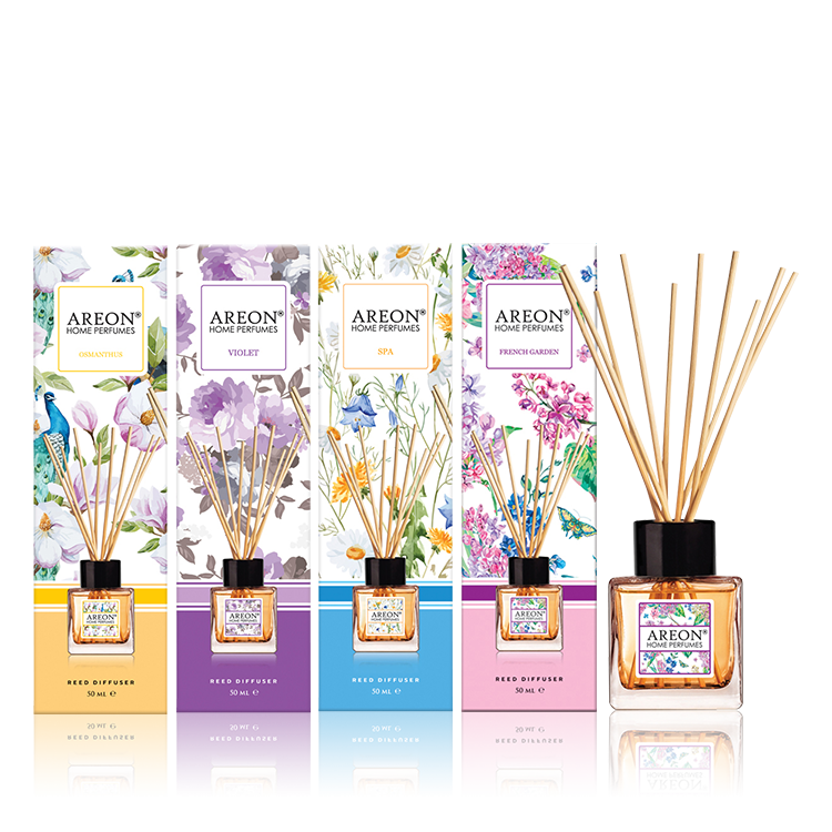 Areon Collection (French - Spa - Osmanthus - Violet) - 50 ml x 4