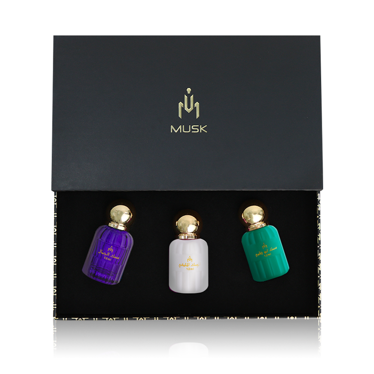 Musk Khamriat Malaki Perfume Set (Musk Al-Jamal 12 ml + Musk Al-Malaki ...