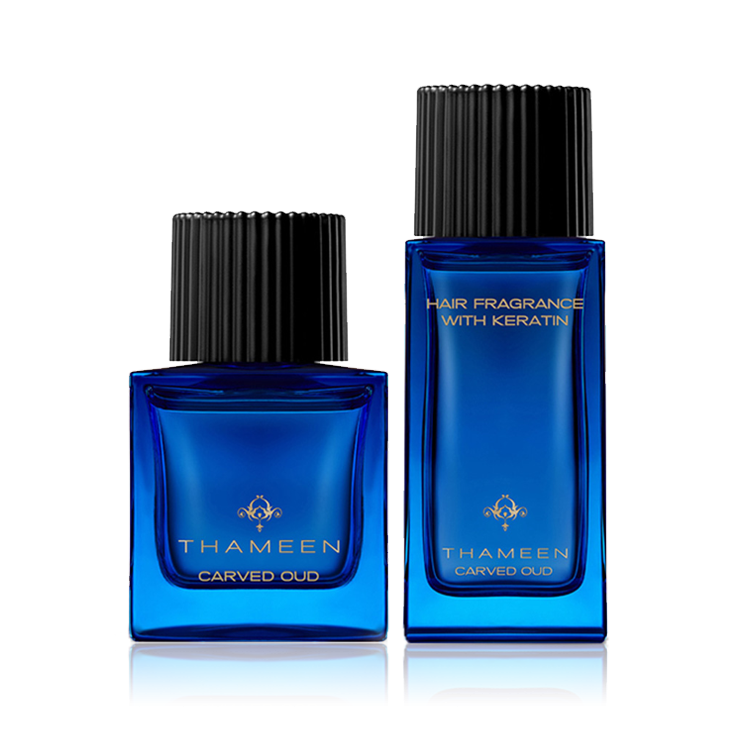 Thameen Fragrance Carved Oud Gift Set (EDP 50ml + Hair Fragrance 50 ml)
