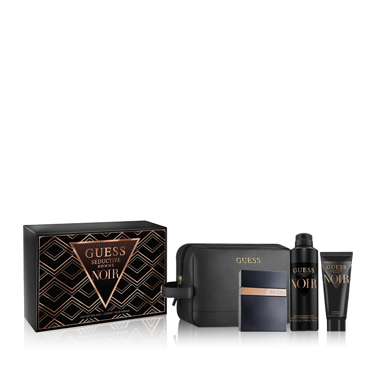 Guess Seductive Noir Gift Set - 4 Pcs