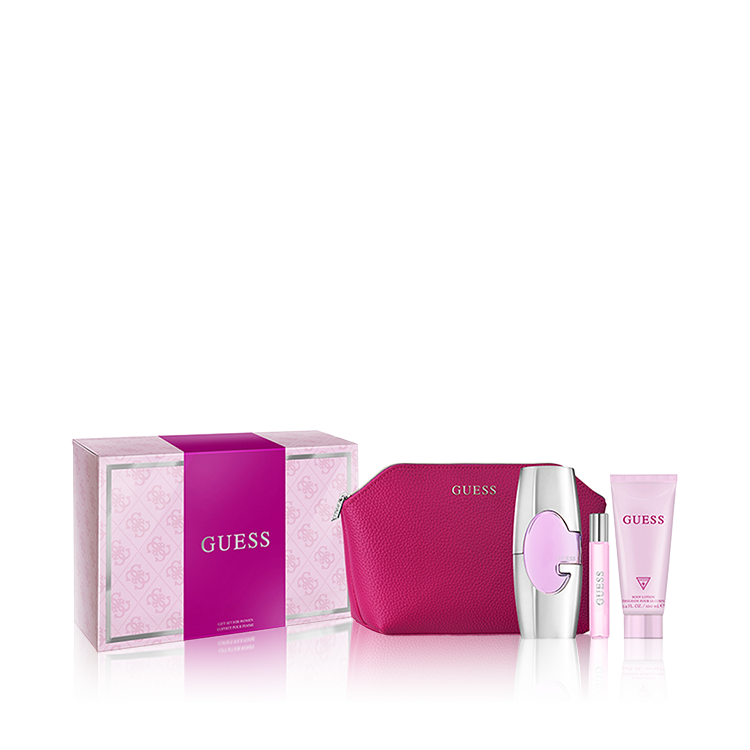 Guess Pink Gift Set - 4 Pcs