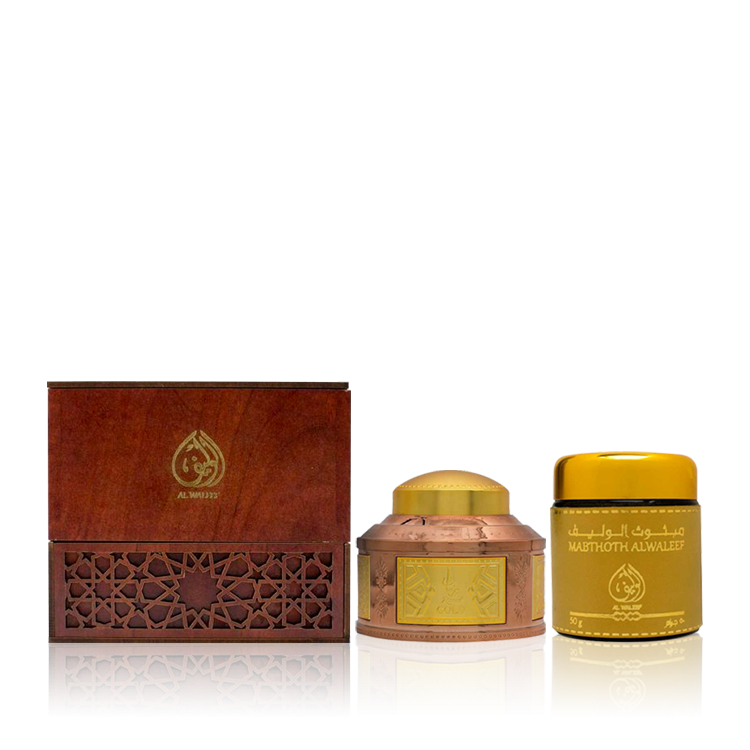 Alwaleef Set ( 2 Bakhoor + 1 Mabkhara )