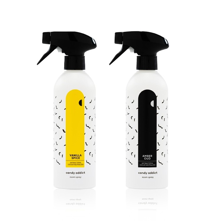Candy Addict Oud Vanilla Set (2 Room Sprays - 500 ml)