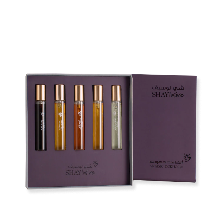 Anfasic Dokhoon Shay'lusive Gift Set EDP - 5 x 5 ml